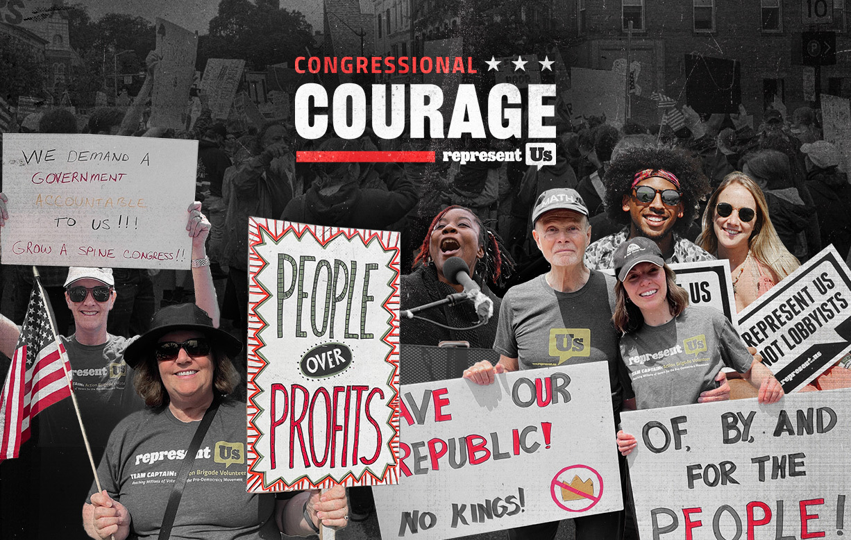 Congressional Courage Monthly Campaign Call | RepresentUs